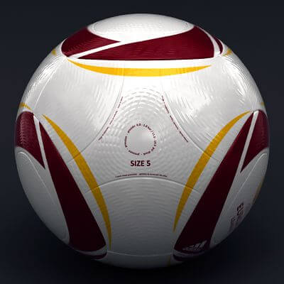 2010 2011 UEFA Europa League Match Ball - 3D Model by CGShape