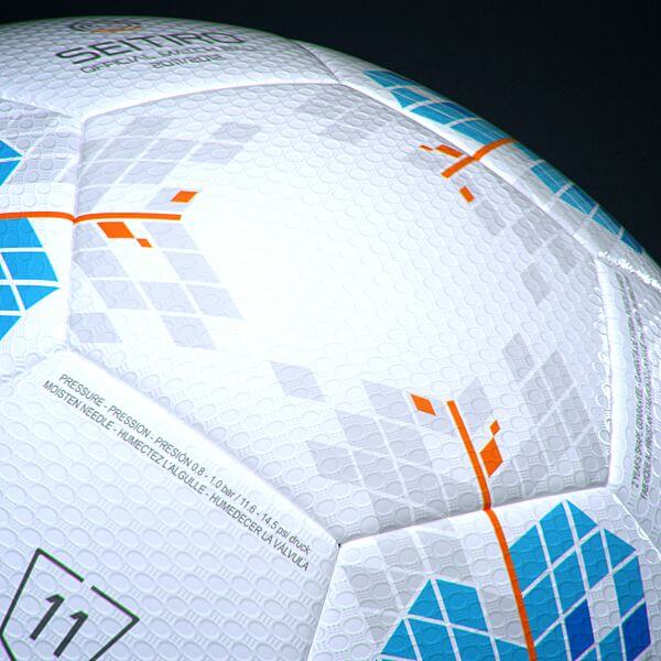 2011 2012 Premier League Match Ball - 3D Model by CGShape