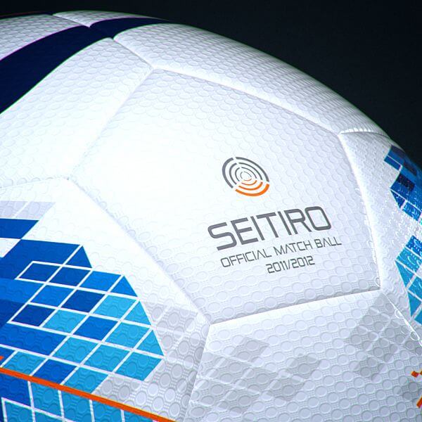 2011 2012 Premier League Match Ball - 3D Model by CGShape