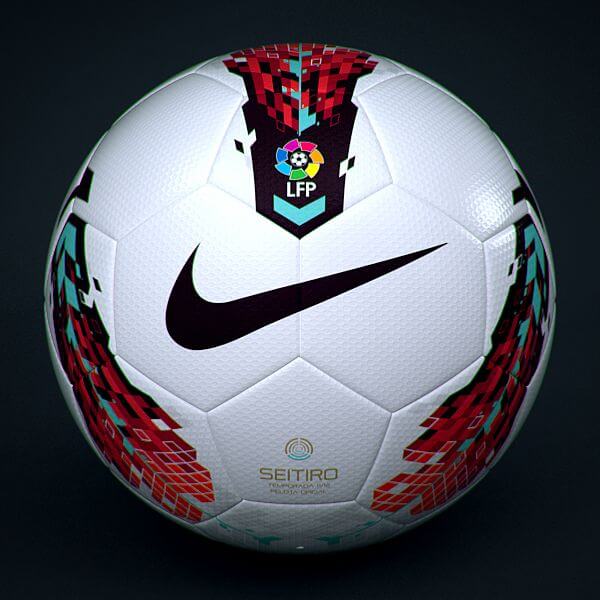 2011 2012 Spanish La Liga Match Ball - 3D Model by CGShape