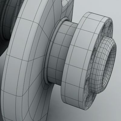 Animated L4 Engine Cylinders - 3D Model by CGShape