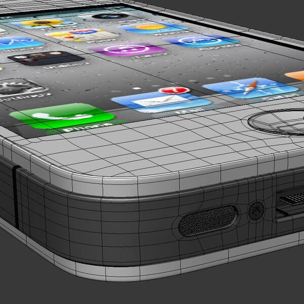 Apple iPhone 4 - 3D Model by CGShape