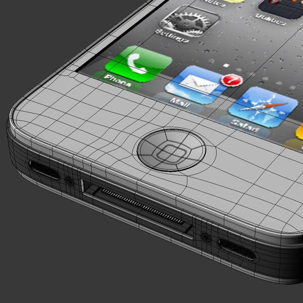 Apple iPhone 4 - 3D Model by CGShape
