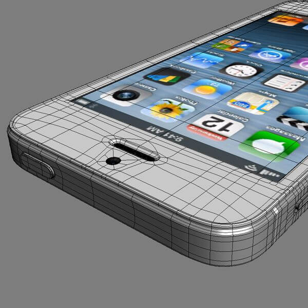 Apple iPhone 5 - 3D Model by CGShape