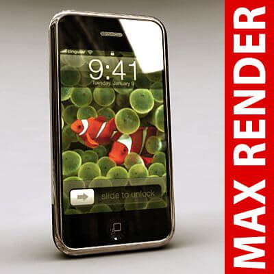 Apple iPhone - 3D Model by CGShape