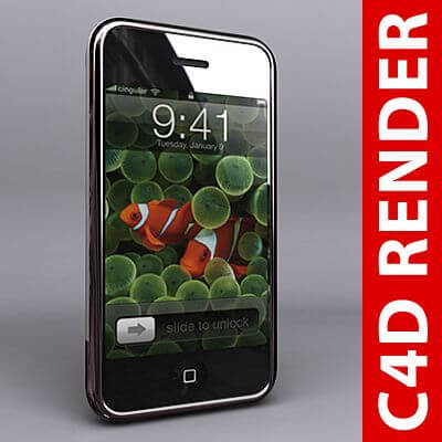 Apple iPhone - 3D Model by CGShape