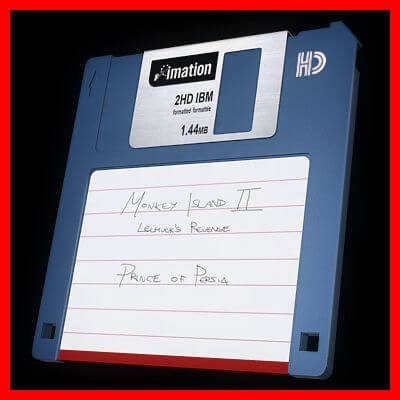 Diskette - 3D Model by CGShape