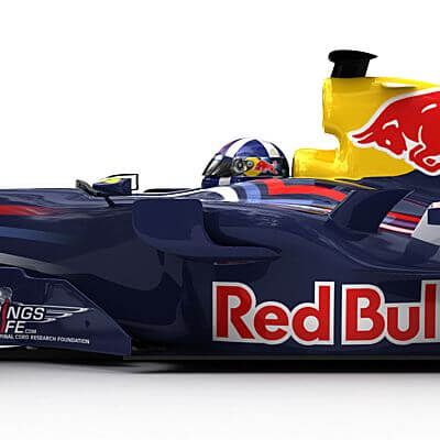 F1 2008 Red Bull RB4 - 3D Model by CGShape