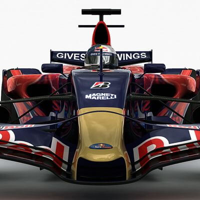 F1 2008 Scuderia Toro Rosso STR3 - 3D Model by CGShape