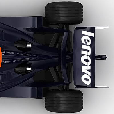 F1 2008 Williams Toyota FW30 - 3D Model by CGShape