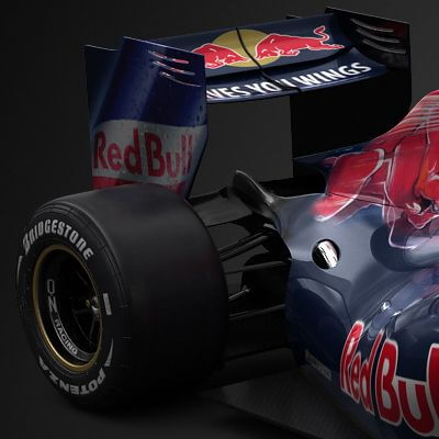 F1 2009 Scuderia Toro Rosso STR4 - 3D Model by CGShape