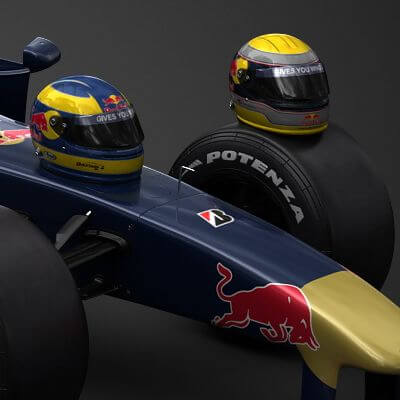F1 2009 Scuderia Toro Rosso STR4 - 3D Model by CGShape