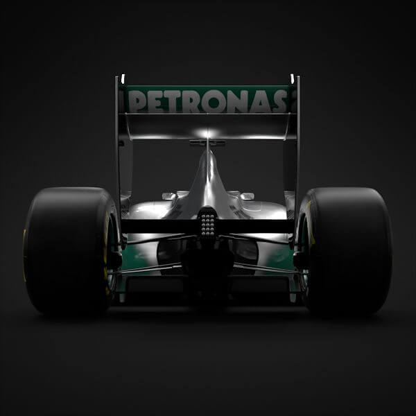 F1 2011 Mercedes MGP W02 GP Petronas Team - 3D Model by CGShape