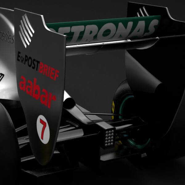 F1 2011 Mercedes MGP W02 GP Petronas Team - 3D Model by CGShape