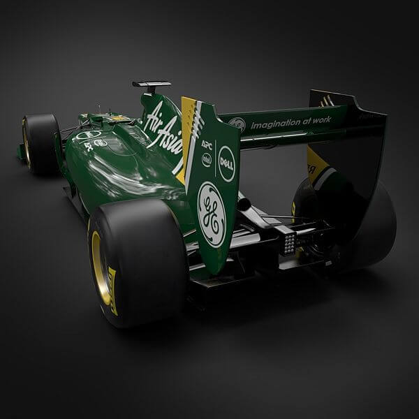 F1 2012 Caterham CT01 - 3D Model by CGShape