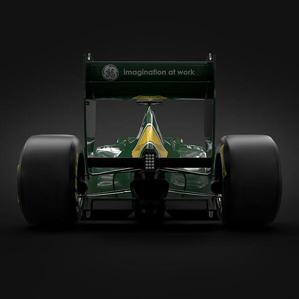 F1 2012 Caterham CT01 - 3D Model by CGShape