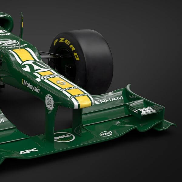 F1 2012 Caterham CT01 - 3D Model by CGShape