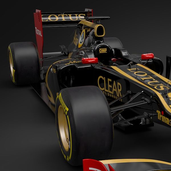 F1 2012 Lotus E20 - 3D Model by CGShape