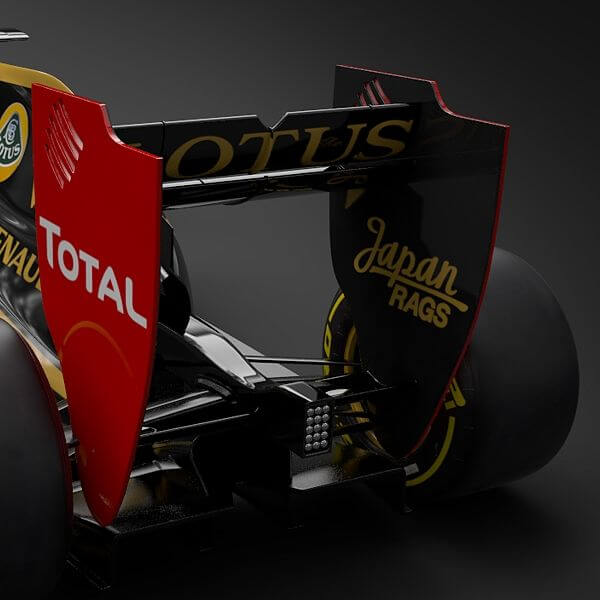 F1 2012 Lotus E20 - 3D Model by CGShape