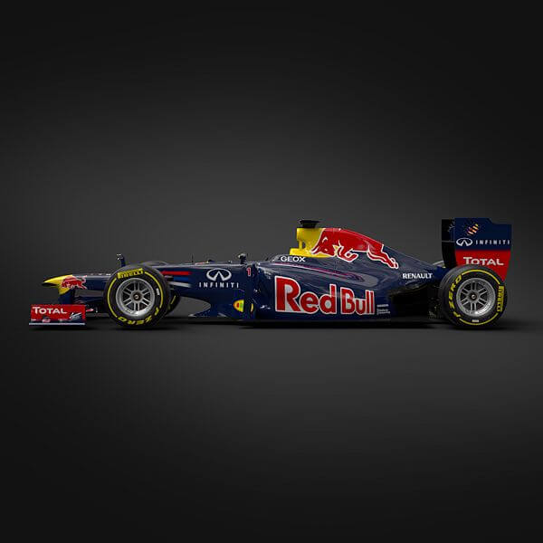 F1 2012 Red Bull Racing RB8 - 3D Model by CGShape