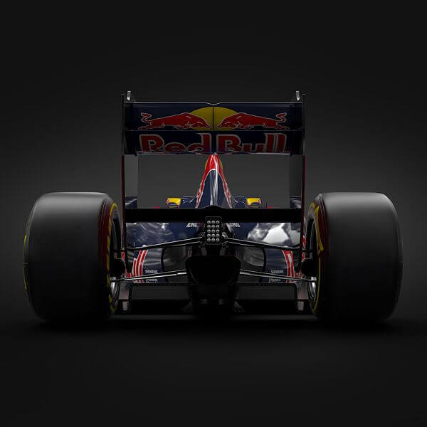 F1 2012 Red Bull Racing RB8 - 3D Model by CGShape