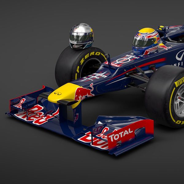 F1 2012 Red Bull Racing RB8 - 3D Model by CGShape