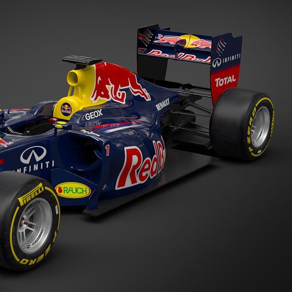 F1 2012 Red Bull Racing RB8 - 3D Model by CGShape