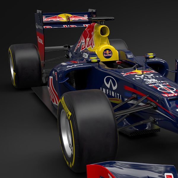 F1 2012 Red Bull Racing RB8 - 3D Model by CGShape