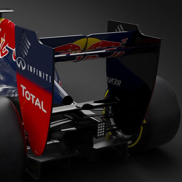 F1 2012 Red Bull Racing RB8 - 3D Model by CGShape