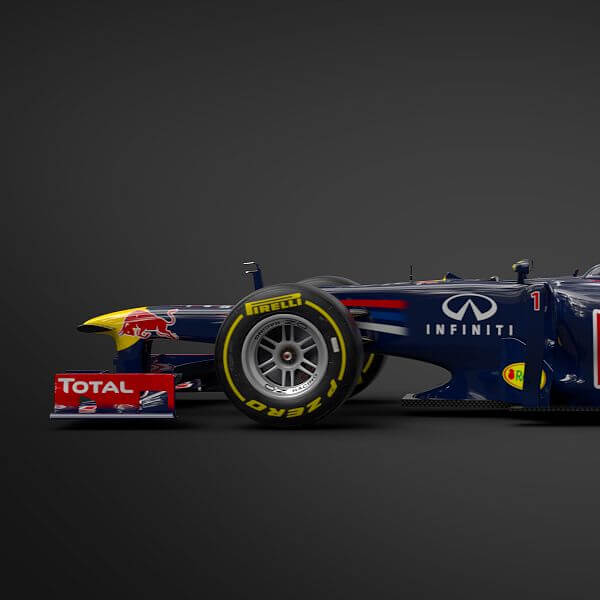 F1 2012 Red Bull Racing RB8 - 3D Model by CGShape