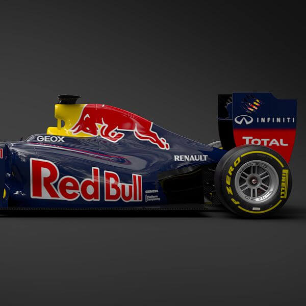 F1 2012 Red Bull Racing RB8 - 3D Model by CGShape
