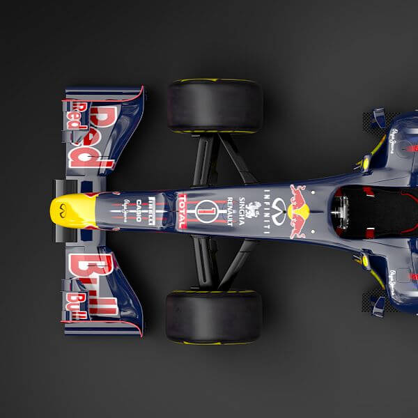 F1 2012 Red Bull Racing RB8 - 3D Model by CGShape