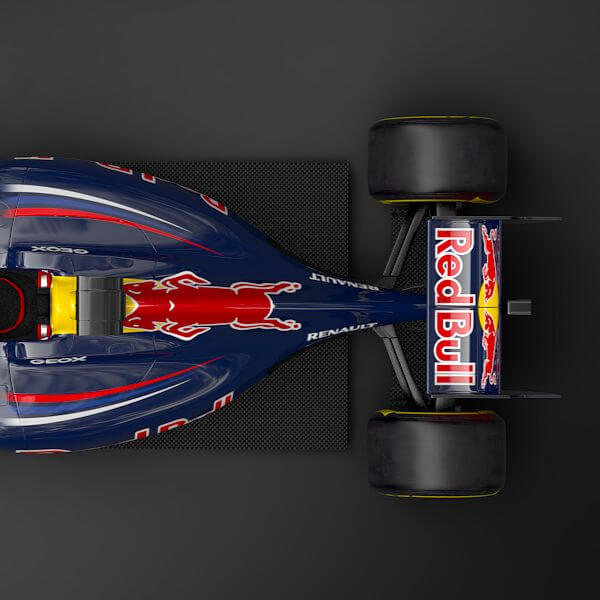 F1 2012 Red Bull Racing RB8 - 3D Model by CGShape