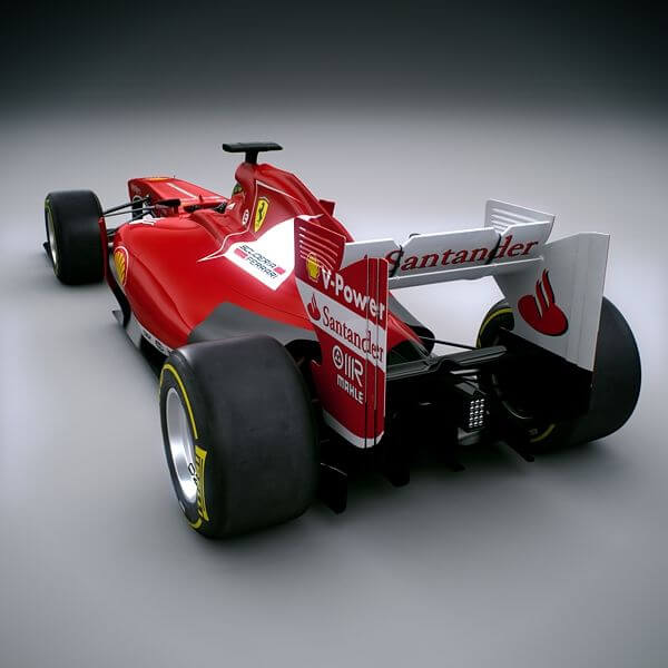 F1 2013 Cars and Helmets - 3D Model by CGShape
