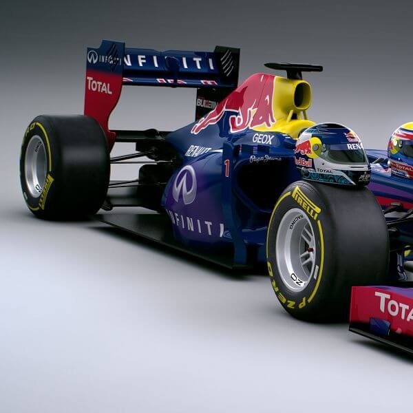 F1 2013 Cars and Helmets - 3D Model by CGShape