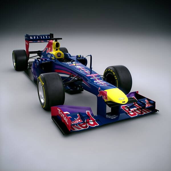 F1 2013 Infiniti Red Bull Racing RB9 - 3D Model by CGShape