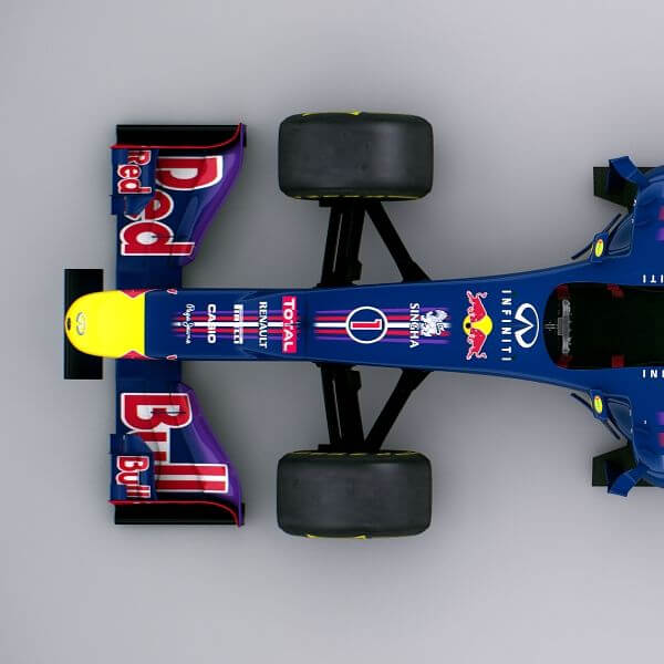 F1 2013 Infiniti Red Bull Racing RB9 - 3D Model by CGShape