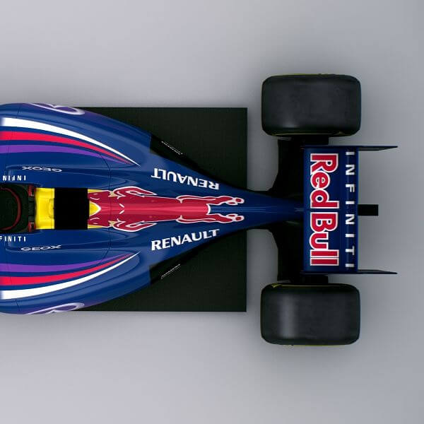 F1 2013 Infiniti Red Bull Racing RB9 - 3D Model by CGShape