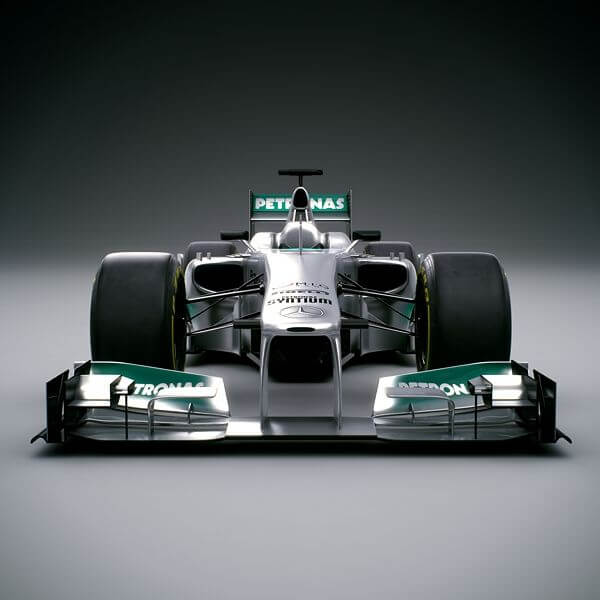 F1 2013 Mercedes W04 AMG Petronas - 3D Model by CGShape