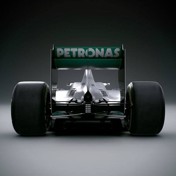 F1 2013 Mercedes W04 AMG Petronas - 3D Model by CGShape