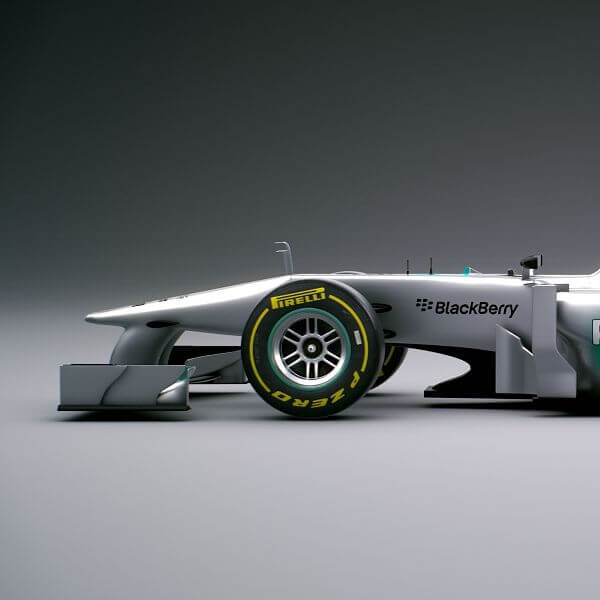 F1 2013 Mercedes W04 AMG Petronas - 3D Model by CGShape