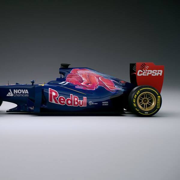 F1 2013 Scuderia Toro Rosso STR8 - 3D Model by CGShape