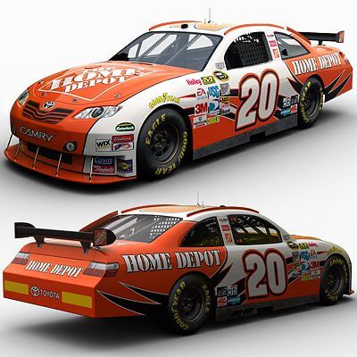 Nascar 2009 Car - Joey Logano Toyota Camry #20 3D Model by CGShape