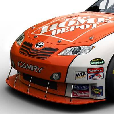 Nascar 2009 Car - Joey Logano Toyota Camry #20 3D Model by CGShape