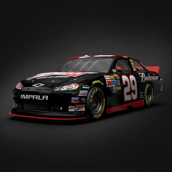 Nascar 2011 2010 Champions Cars - 3D Model by CGShape