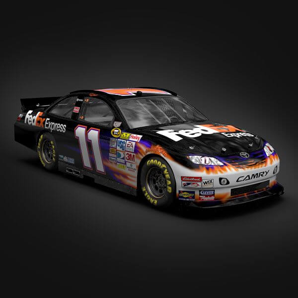 Nascar 2011 2010 Champions Cars - 3D Model by CGShape