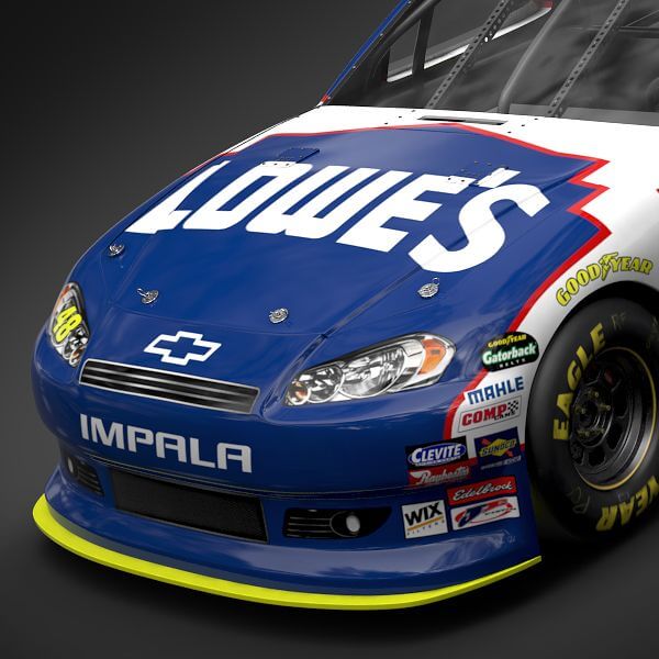 Nascar 2011 2010 Champions Cars - 3D Model by CGShape