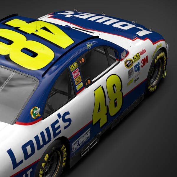 Nascar 2011 2010 Champions Cars - 3D Model by CGShape