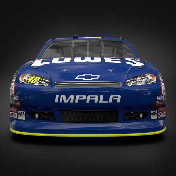 Nascar 2011 2010 Champions Cars - 3D Model by CGShape