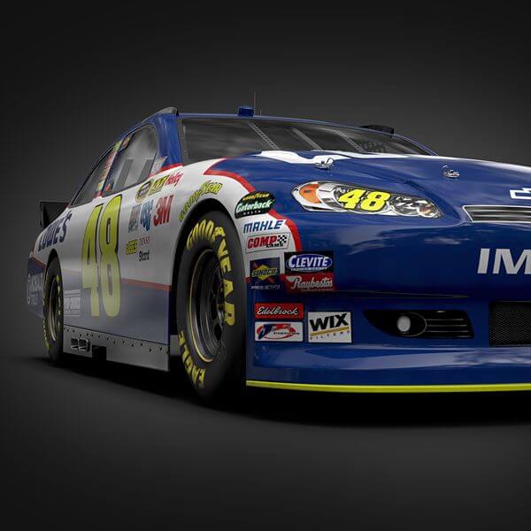 Nascar 2011 2010 Champions Cars - 3D Model by CGShape